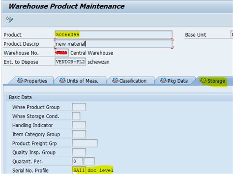 Configuration Of Serial Number Management In Sap E Sap Community