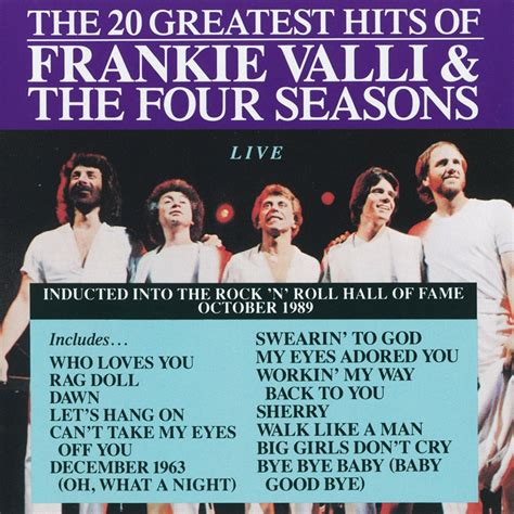 Four Seasons 20 Greatest Hits Live Au Music