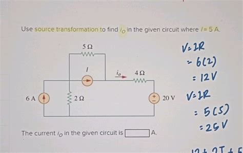 Use Source Transformation To Find Io In The StudyX