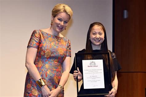 Jingjing Zhu Uclouvain Reçoit Le Prix Baillet Latour Biomedical