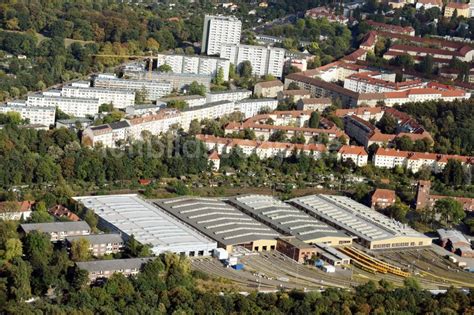 Luftbild Berlin BVG U Bahn Betriebswerkstatt Grunewald In Berlin Charlottenburg