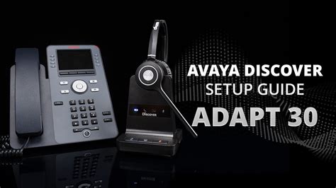 Compatible Avaya Wireless Headset Setup Guide Discover Adapt 30 Youtube