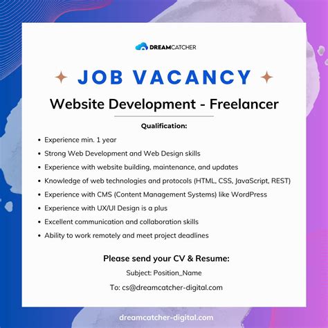 Dreamcatcher Digital Agency On Linkedin Openhiring Openjob