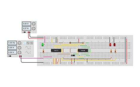 circuit design contatore asincrono avanti indietro mux 2 1 tinkercad