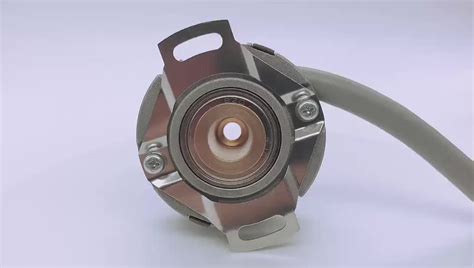 Kn Thin Mm Dc Motor Encoder Uvw Ppr Line Driver A B Z U V W Cord Wires Vdc Hollow