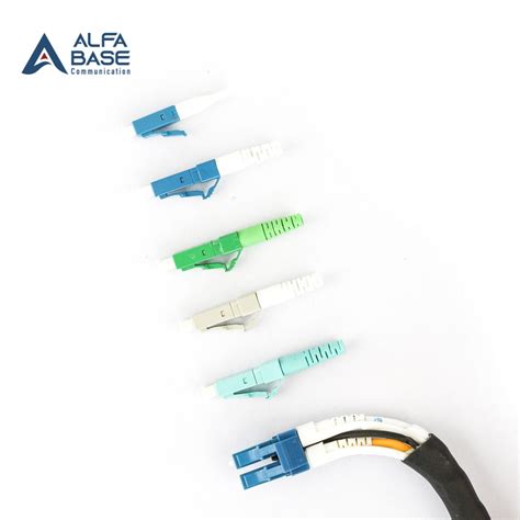 Connector LC Alfa Base จำหนายและนำเขาสนคาอปกรณ สายแลน Fiber Optic Patch Cord Pigtail ODF
