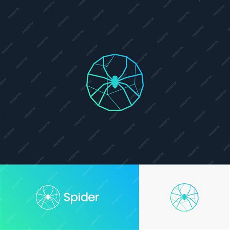 Premium Vector Spider Webs Modern Abstract Minimal Line Art Logo