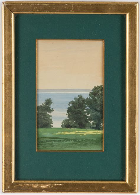 August Malmström A Watercolor Bukowskis