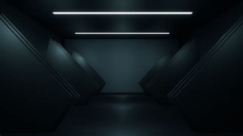 Sci Fi Hallway 3D Model CGTrader