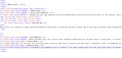 Create A Website Using An Html Without Css By Affanahmed464 Fiverr
