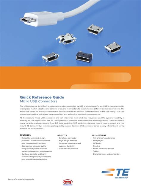 A Guide To Different Types Of Usb Cables And Connectors Tech