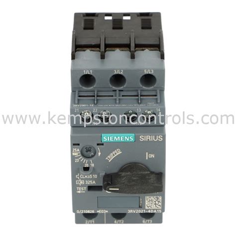 Siemens RV DA SIEMENS CIRCUIT BREAKER SZ S FOR MOTOR PROTECT