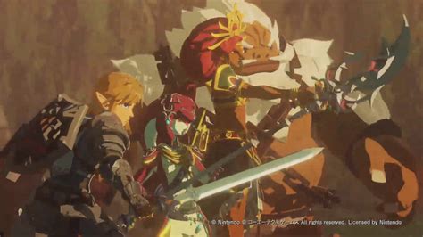 Hyrule Warriors Age Of Calamity ‘champions Unite Trailer Airs During