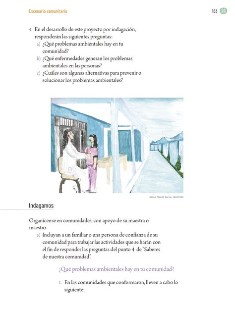 Proyectos Comunitarios Sexto Grado Página 163 De 361 Libros De