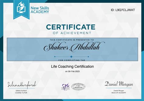 Shakeer Abdullah Phd On Linkedin Coaching Certification