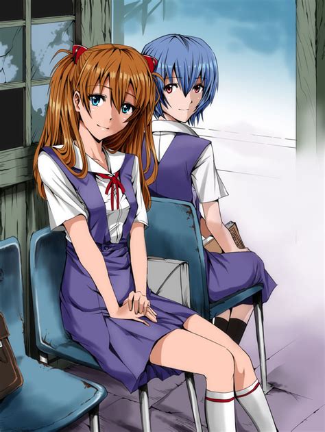 Ayanami Rei Asuka Langley Asuka Langley Аска Лэнгли Сорью Аска