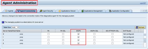 another mystery solved connect diagnostic agent sap community