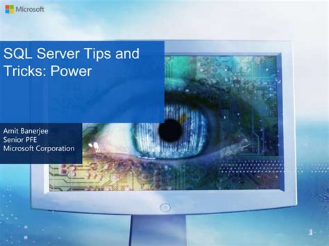 Sql Server Tips And Tricks Power Ppt