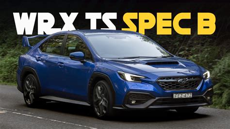 New Subaru Wrx Ts Spec B Brings Sti Looks And A Manual To Australia For
