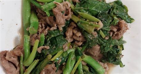 芥蘭炒羊肉料理 2 篇食譜與家常做法 Cookpad