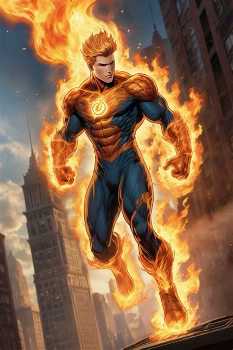 Human Torch Tensorart