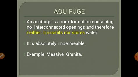 Aquifer And Its Types Part 2 YouTube