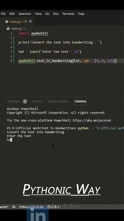 27 Convert Text To Handwriting Python Tips And Tricks Codepointer