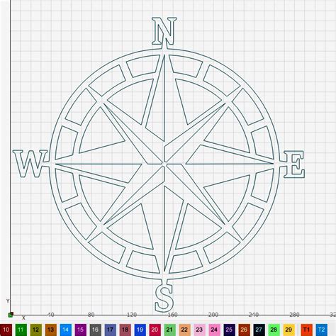 🧭 Nautical Compass・free Stl File For 3d Printing And Cnc Machining