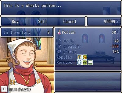 Shop Upgrade Galv S Rpg Maker Scripts Plugins