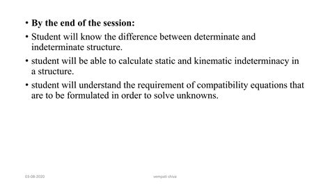 Determinate And Indeterminate Structures Ppt