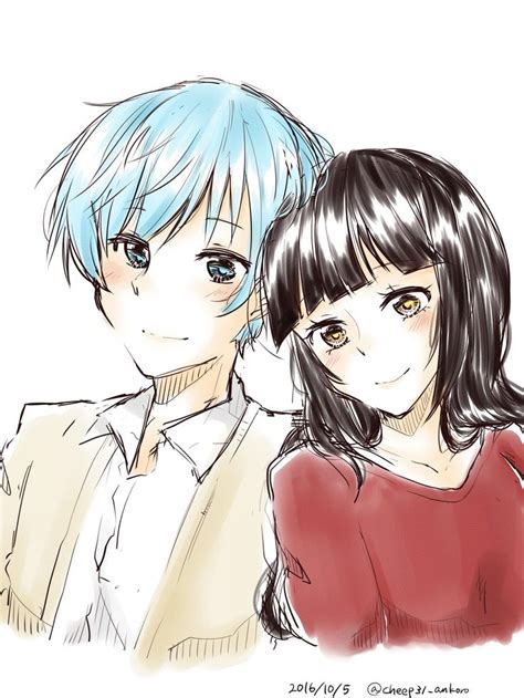 Nagisa Shiota X Kaede Kayanoakari Yukimura Assassination Classroom