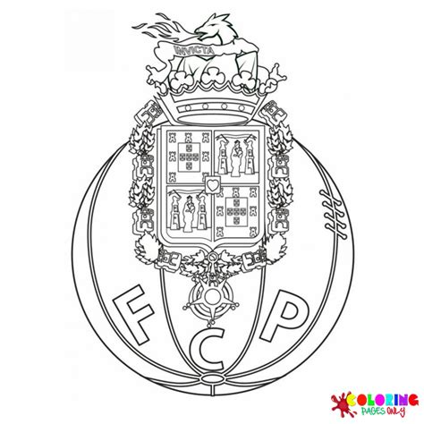 1 Disegni Da Colorare Con Loghi Della Squadra Portoghese Della Primeira