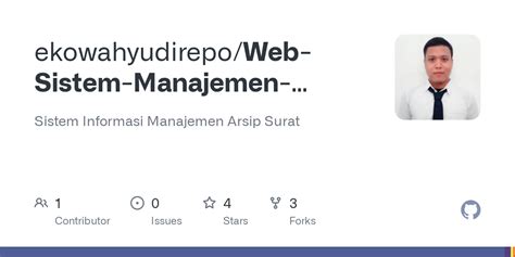 GitHub Ekowahyudirepo Web Sistem Manajemen Arsip Surat Sistem Informasi Manajemen Arsip Surat
