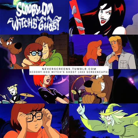 Scooby Doo And The Witchs Ghost Original Production Cel On Original Background Ph