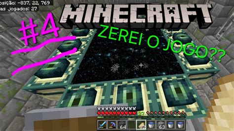 Batalha Com O Ender Dragon Minecraft Survival Mcpe 4 Youtube