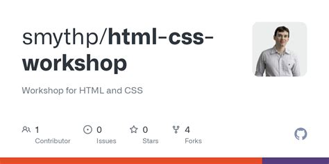 GitHub Smythp Html Css Workshop Workshop For HTML And CSS