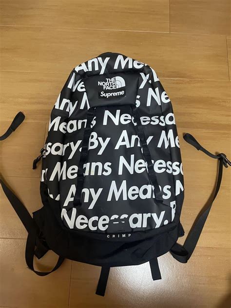 メンズ Supreme ノースフェイス バックパック グははずし