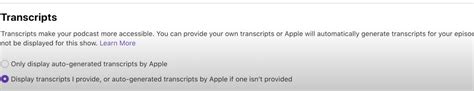 How To Add Your Own Podcast Transcript To Apple Podcasts