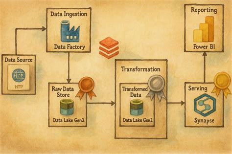 azure dataengineering etl bigdata cloudcomputing powerbi