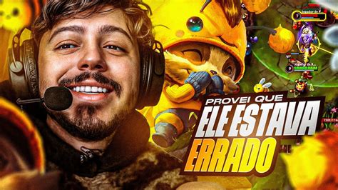 PROVEI QUE ELE ESTAVA ERRADO YouTube