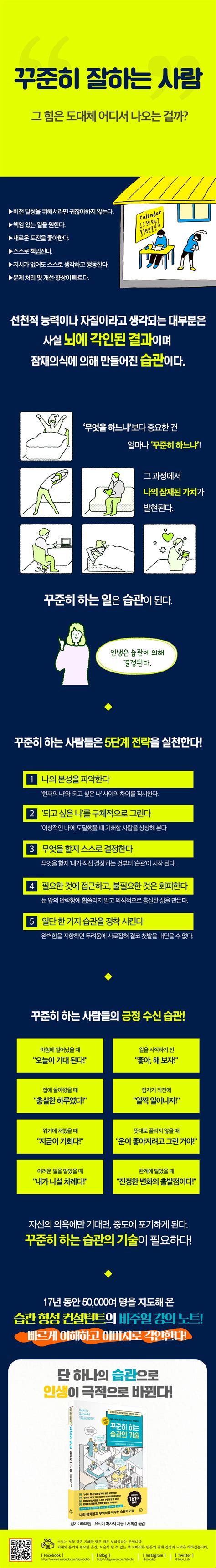 꾸준히 하는 습관의 기술 자기계발 전자책 리디