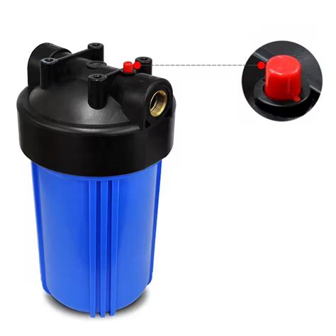 Carcaça De Filtro Big Blue 10 X 412 Rosca De 34 Metal Magazine Gama Purificadores