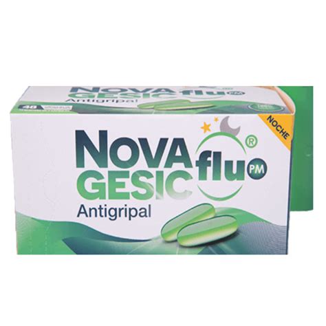 Novagesic Flu Antigripal Noche X 1 Caja Con 12 Capsulas Compre En