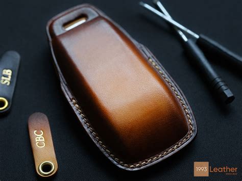 Mercedes Glc Class Key Fob Cover High Quality Leather Design