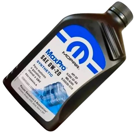Oleo 0w20 Original Mopar Genuino - | Shopee Brasil