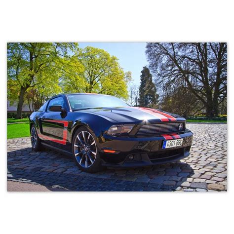Naklejki x Ford Mustang z paskami Cena Opinie Naklejki ścienne Allegro