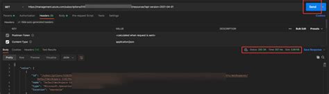 How To Send An Azure Rest Api Request Microsoft Community Hub