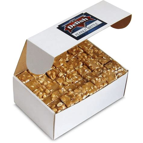 Gourmet Peanut Brittle By Its Delish 6 Lbs Bulk Box Old Fashion Style