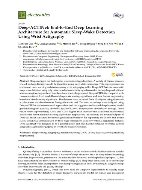 Deep Actinet End To End Deep Learning Architecture Pdf