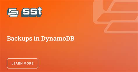 Backups In Dynamodb
